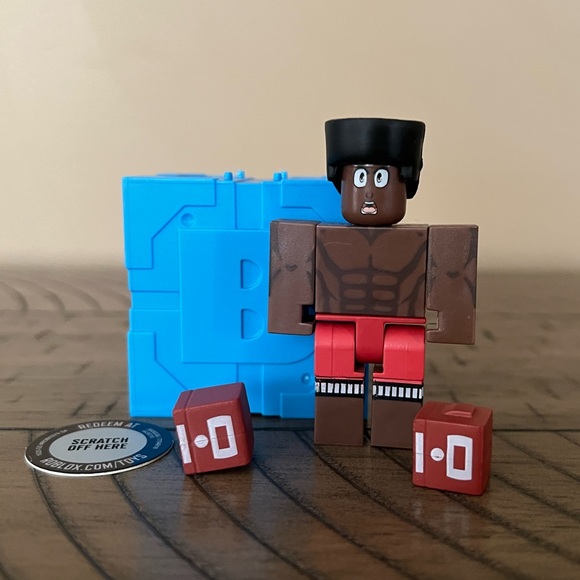 roblox | Toys | Roblox Series 9 Boxing Mania Red Boxer Action Figure ...